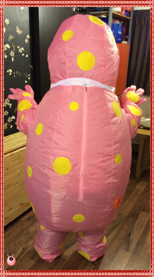 Sport Relief Team Honk Gloucestershire with Mr Blobby | Pinkoddy's Blog