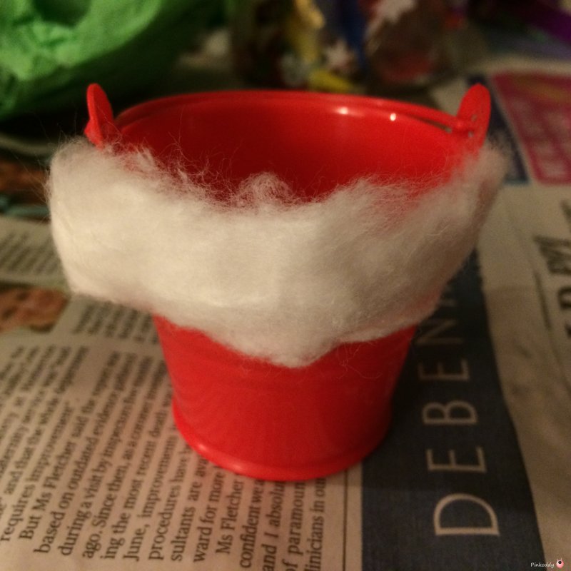 Snowie and Jazzie filled Santa Buckets - Teacher Gifts | Pinkoddy's Blog