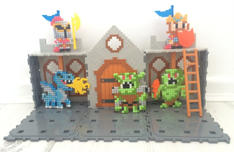 Qixels Kingdom Castle Attack Playset Review | Pinkoddy's Blog