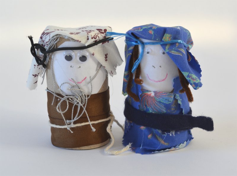 Easy Nativity Craft with Recycled Materials | Pinkoddy's Blog