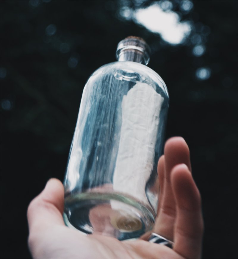 note in a bottle | Pinkoddy's Blog