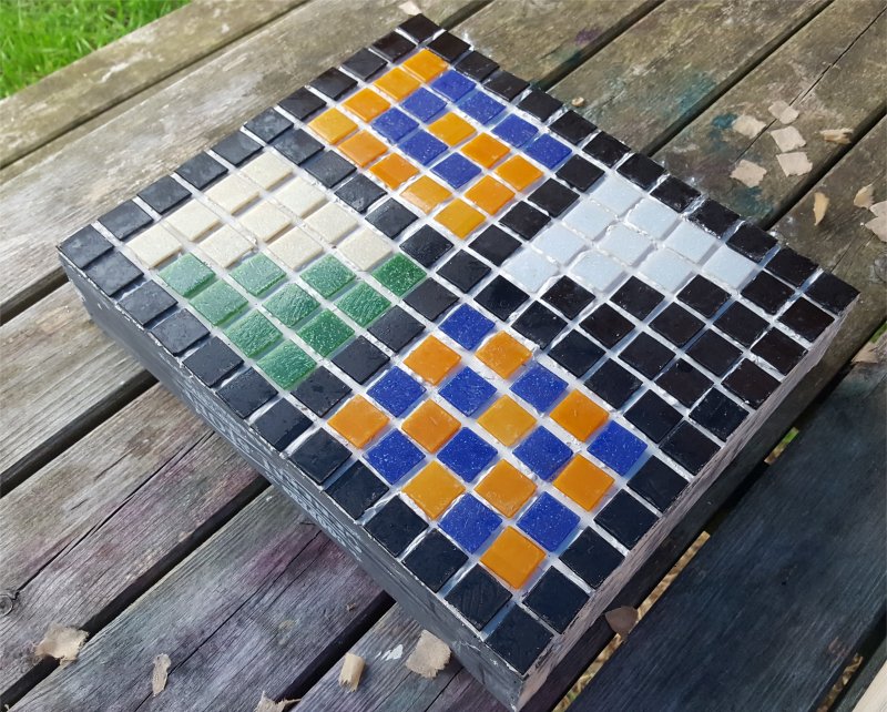 First time tiling with Mosaics Craft | Pinkoddy's Blog