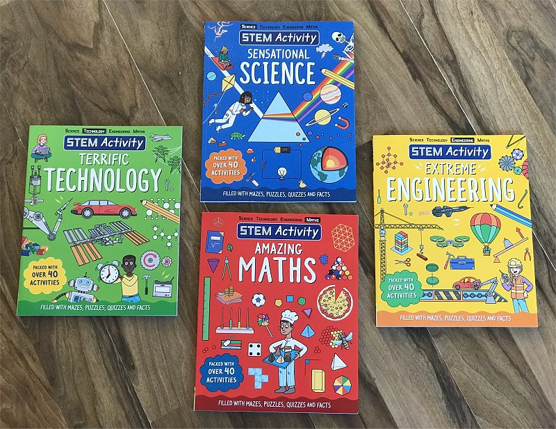 Carlton Kids STEM Activity Books | Pinkoddy's Blog