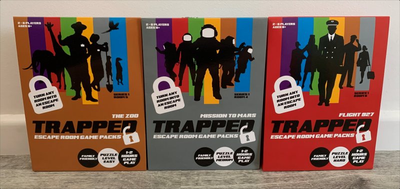 #AD Trapped Escape Room Flight 927 #Review and #Giveaway