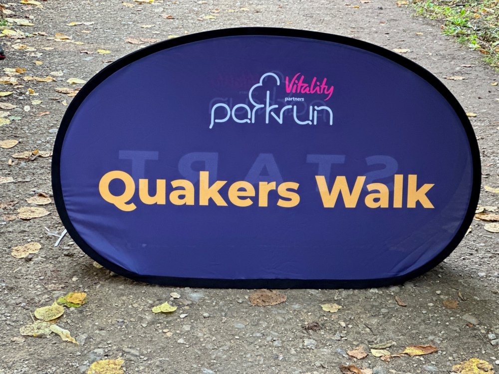 Beautiful Quakers Walk parkrun Event 5 | Pinkoddy's Blog