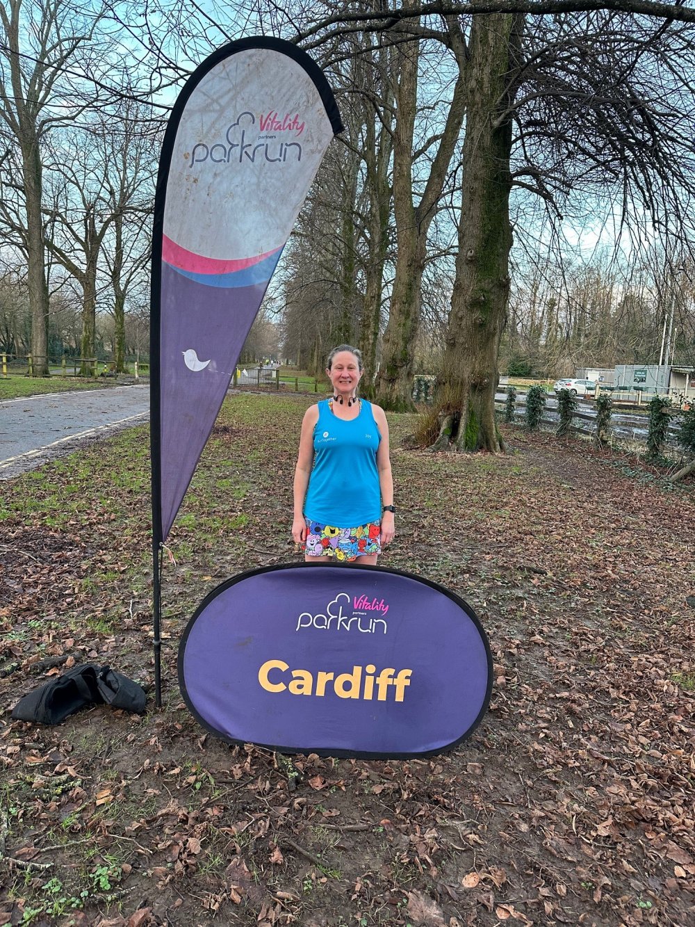 Cardiff parkrun New Year's Day 2024 Alternative Course