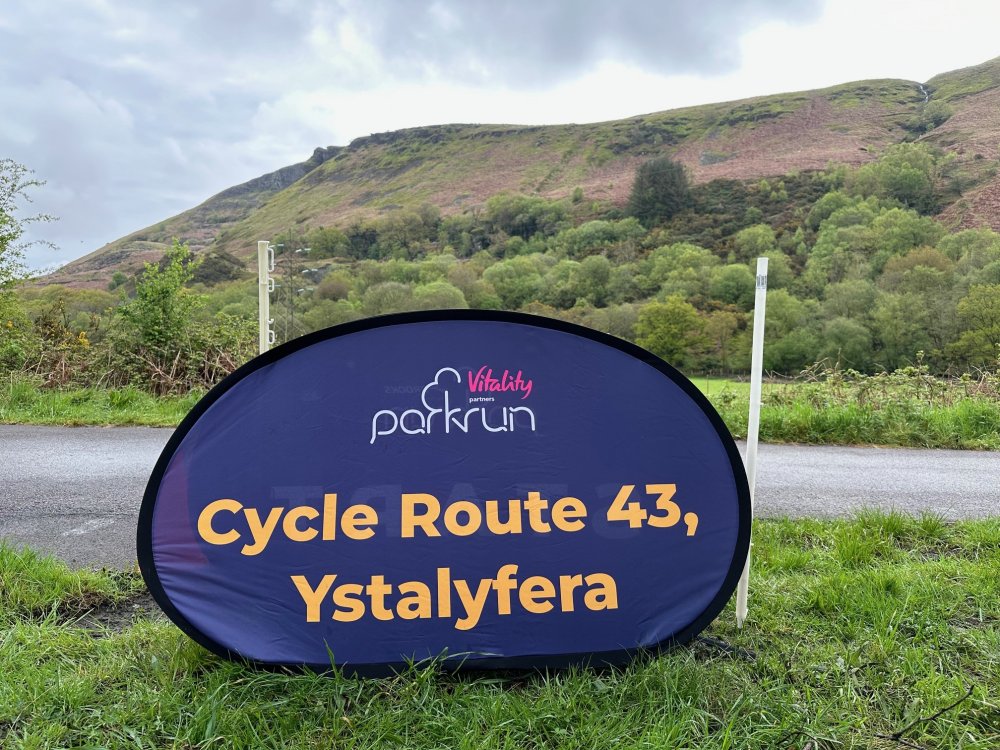Cycle Route 43 parkrun, Ystalyfera Event 2 | Pinkoddy's Blog