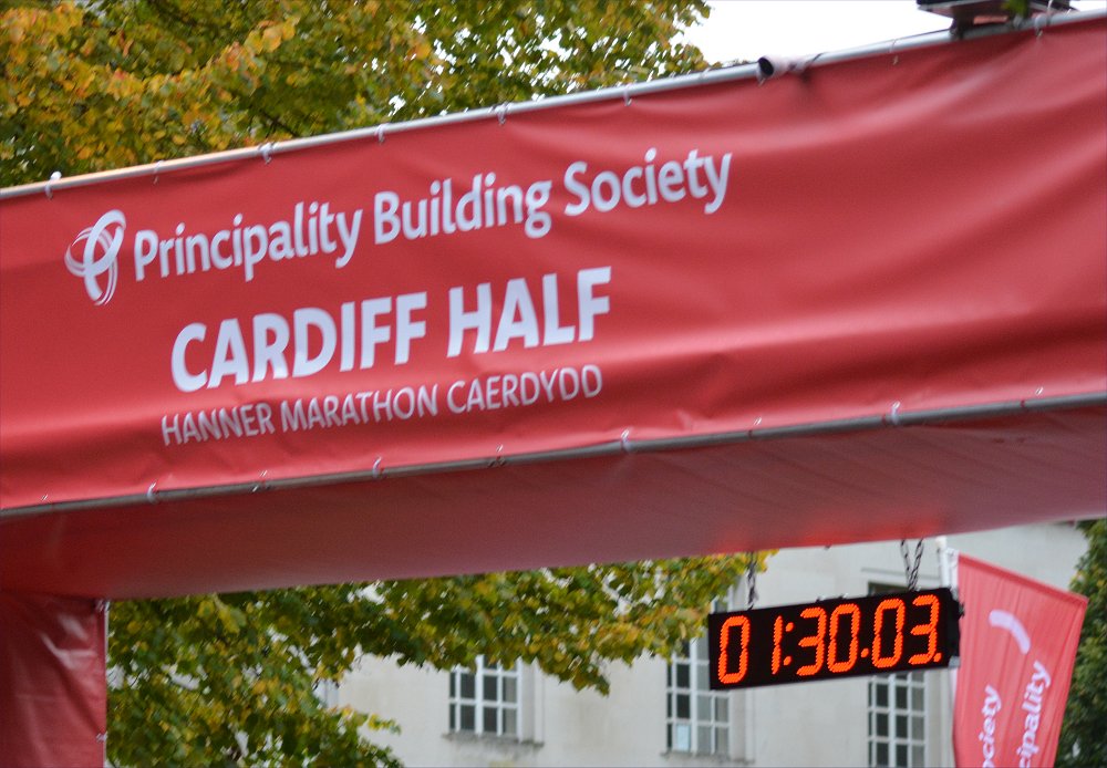Cardiff Half Marathon – The First And Achieved in Sub 90